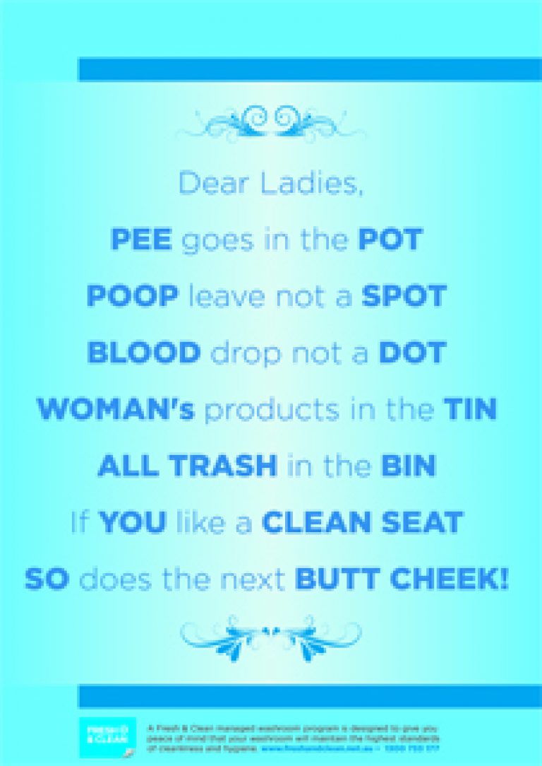 Workplace Bathroom Etiquette | Healthy Safe | Alsco.com.au