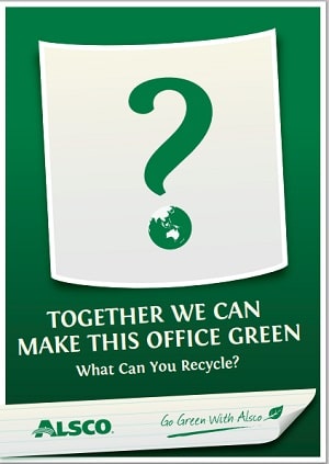 Making Office Green | Alsco Green Products | Alsco.com.au