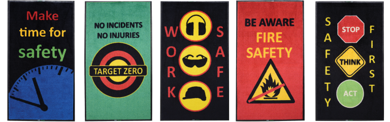 Safety Message Mats | Alsco Australia